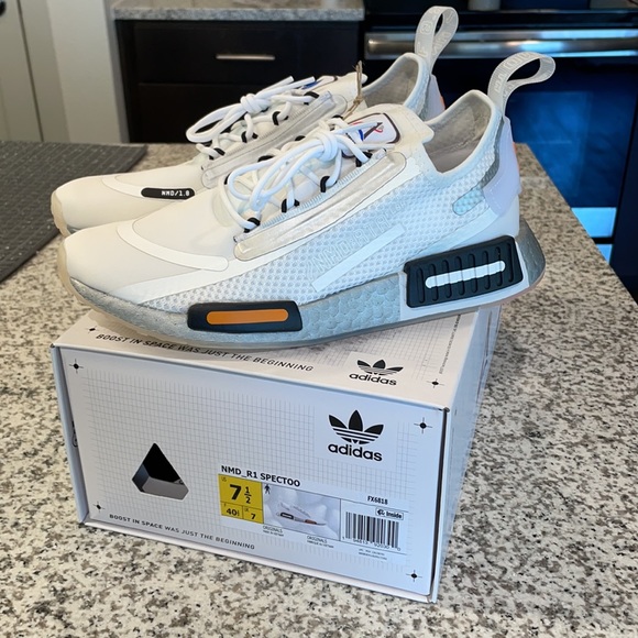 adidas | Shoes | Adidas Nmd R Spectoo Nasa Space Size 75 Shoes | Poshmark